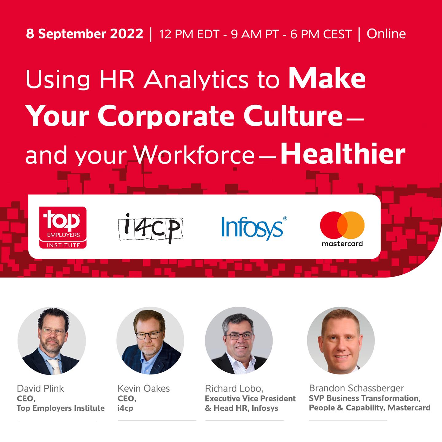 Using HR Analytics to Make Your Corporate Culture—and your Workforce ...