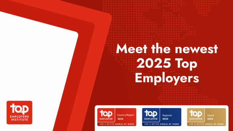 Introducing the newest 2025 Top Employers | TEI